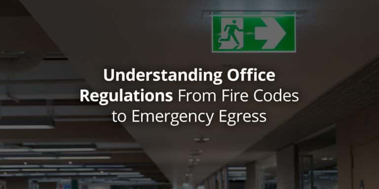 Understanding Office Regulations From Fire Codes to Emergency Egress ...